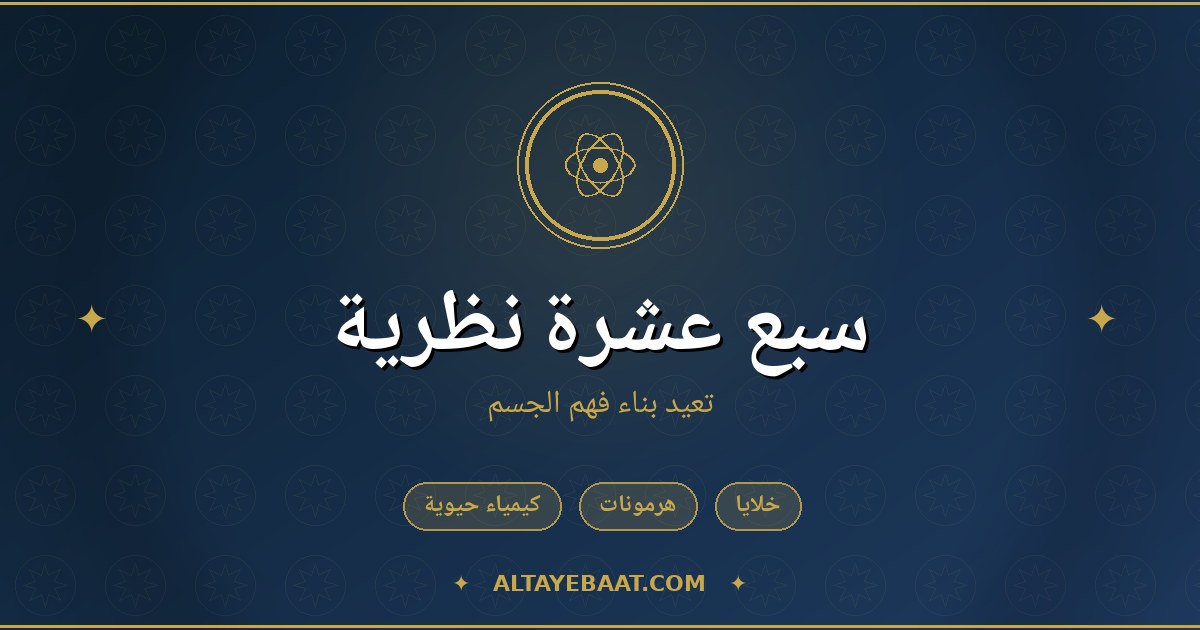 Sugar & Acetone — A Survival System Theory by Dr. Diaa Al-Awadi | Al ...